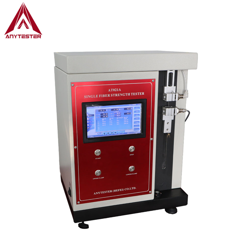 AT021 Single Fiber Strength Tester ASTM D3822 tensile strength tester ...