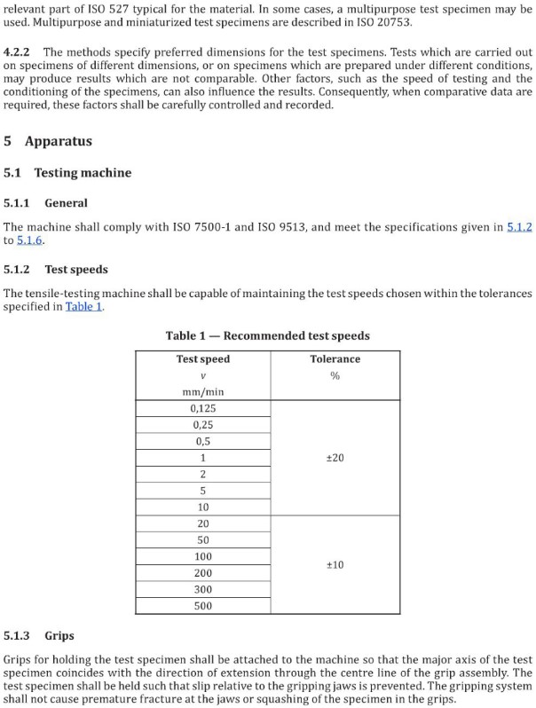 ISO 527-1 Part 1: General principles - Anytester (Hefei) Co. Ltd ISO 527-1 Part 1: General principles - Anytester (Hefei) Co. Ltd