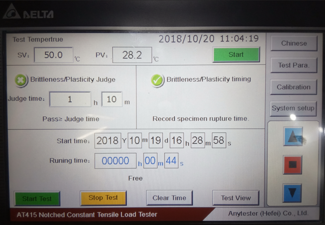AT415 Notched Constant Tensile Load Tester is used to evaluate the ...